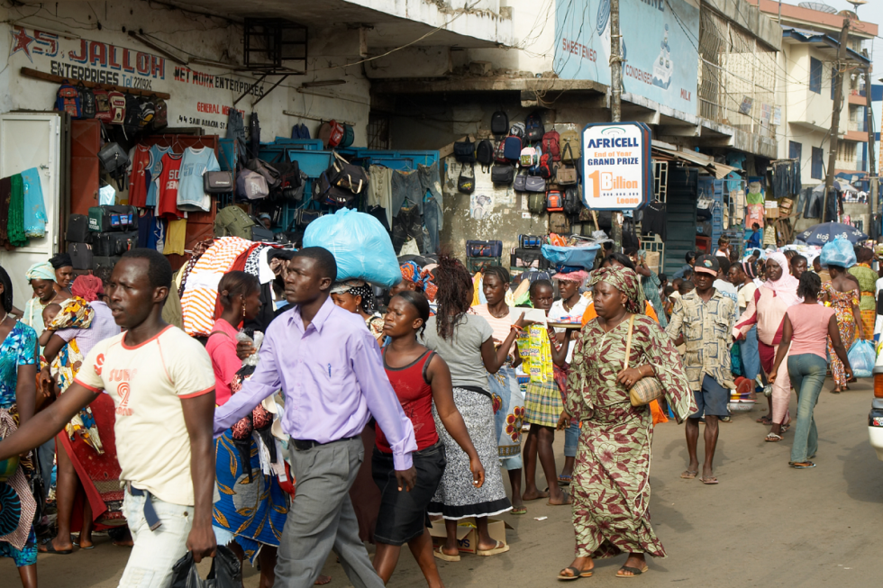How displacement of informal traders is exposing Freetown households to ...