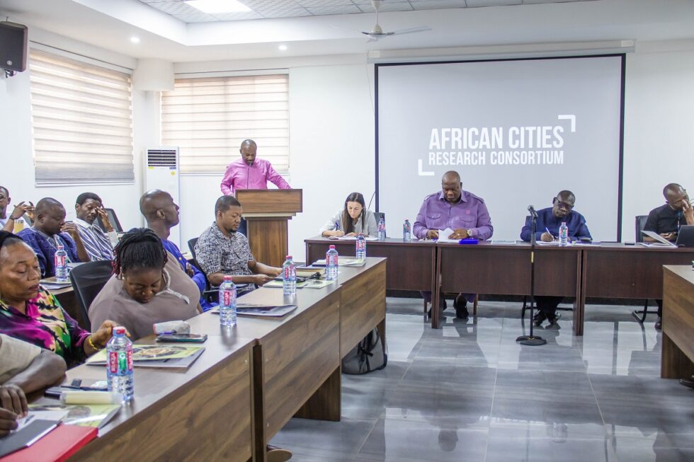 Translating research into positive urban action for Accra - ACRC